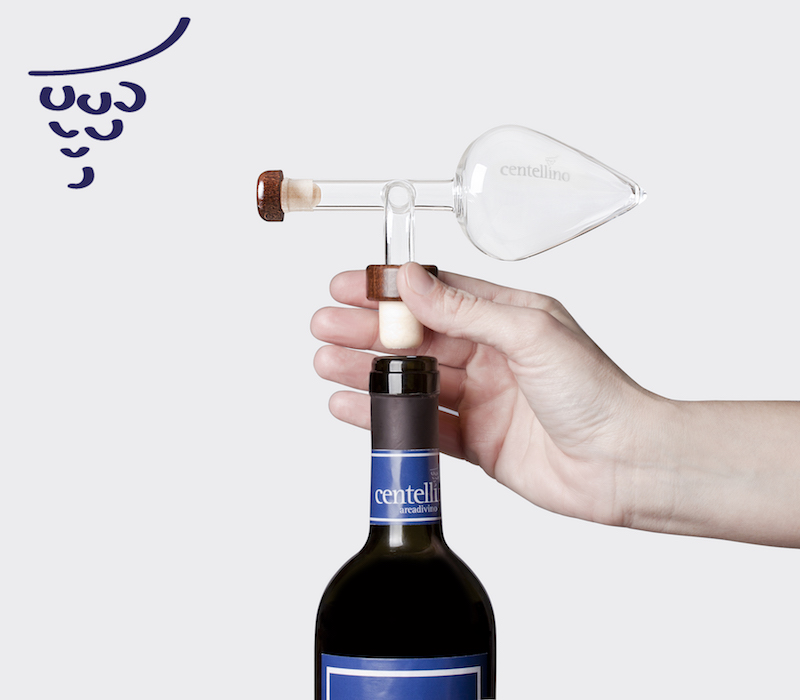Wine Decanter and Aeratr | Made From Hand Blown Italian Glass
