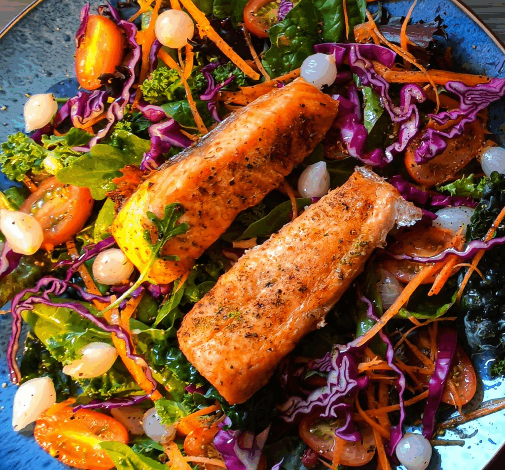 Pan Fried Lemon Peppered Salmon Fillets - Hospitality Chain